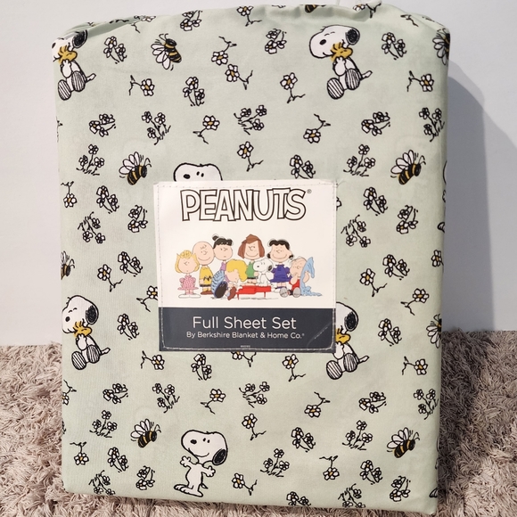 Peanuts | Bedding | Peanuts Snoopy Woodstock Full Sheet Set | Poshmark